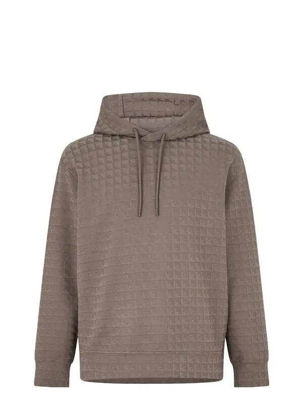 Emporio Armani Hooded Sweatshirt Covered - Gray