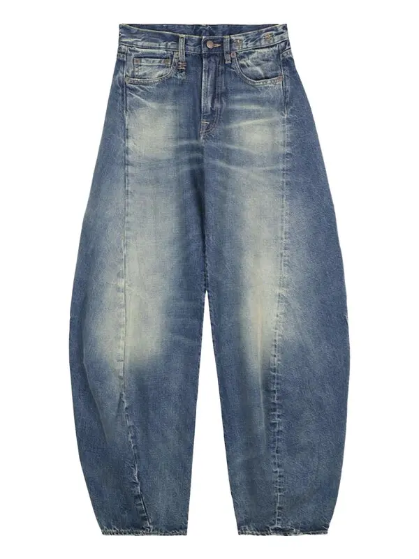R13 Janine Wide-leg Jeans - Blue