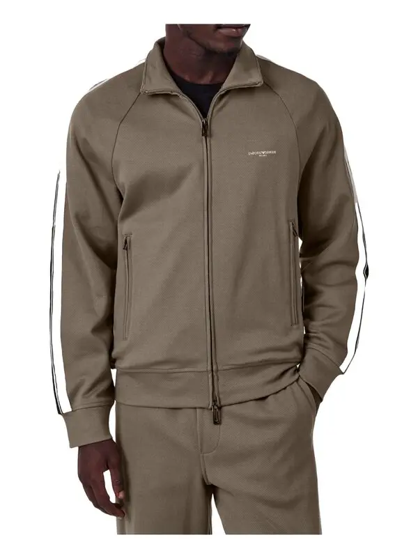 Emporio Armani Collar Zipup Track Jacket - No