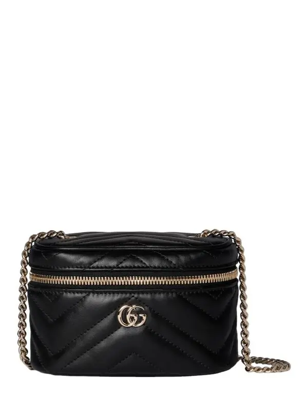 Gucci Gg Marmont Nano Vanity Bag - Black