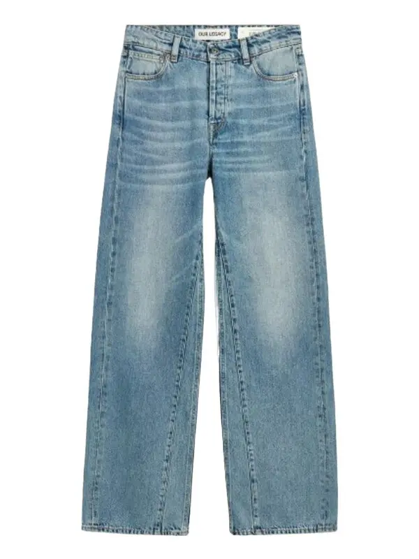 Our Legacy Logo Jeans - Blue