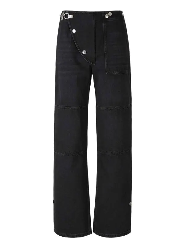 Marni Button-embellished Jeans - Black