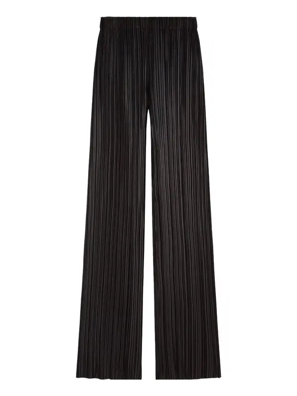 Phoebe Philo Pleated Casual Pants - Black