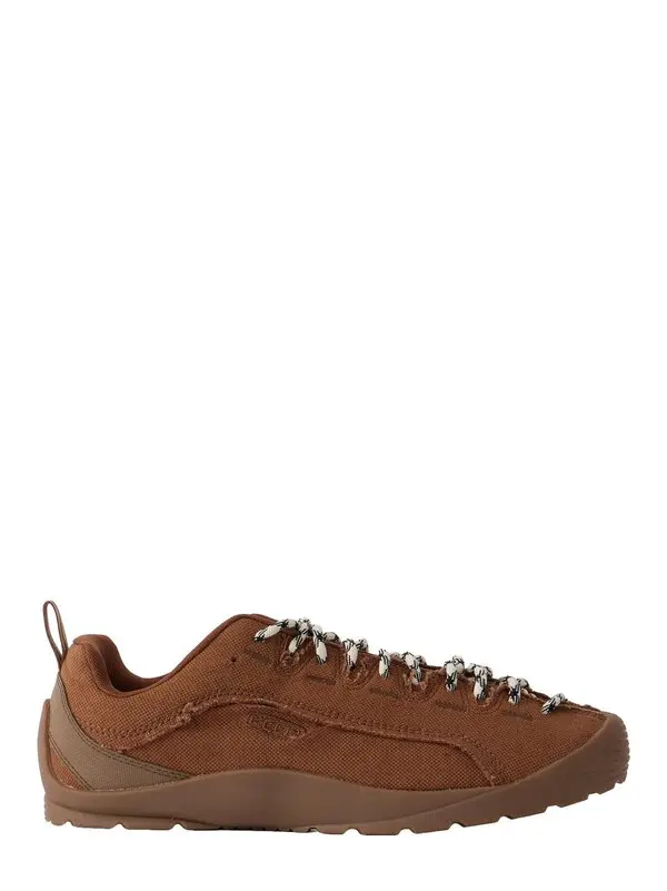 SKALL STUDIO Keen Jasper Cotton-canvas Sneakers - Brown