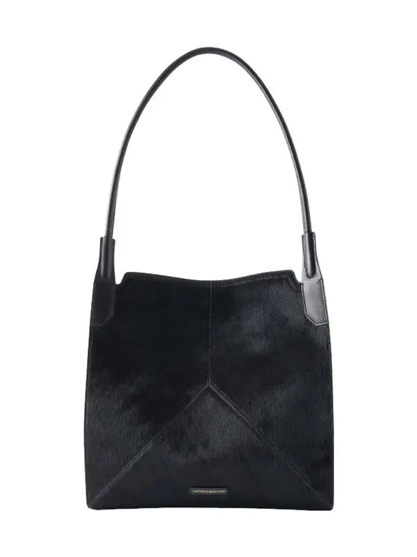 Victoria Beckham Calf Hair Tote - Black