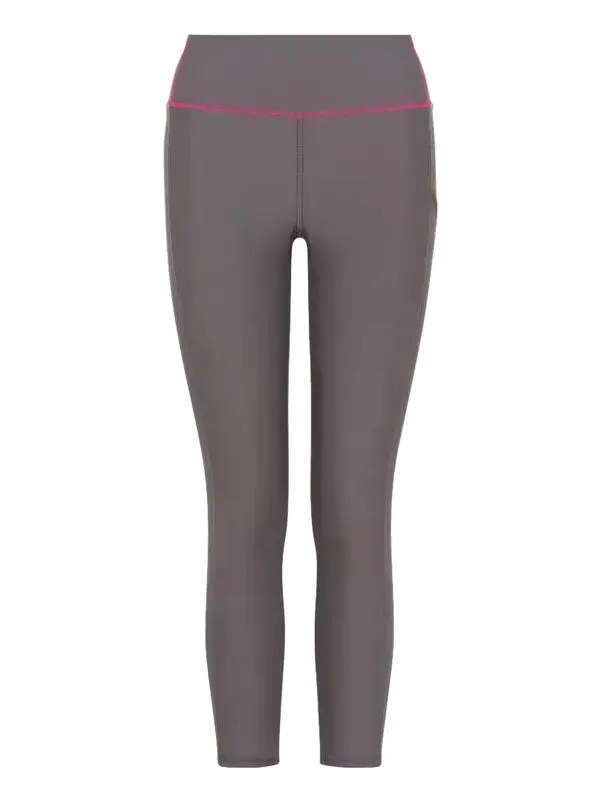 Moschino Contrast-stitch Leggings - Grey