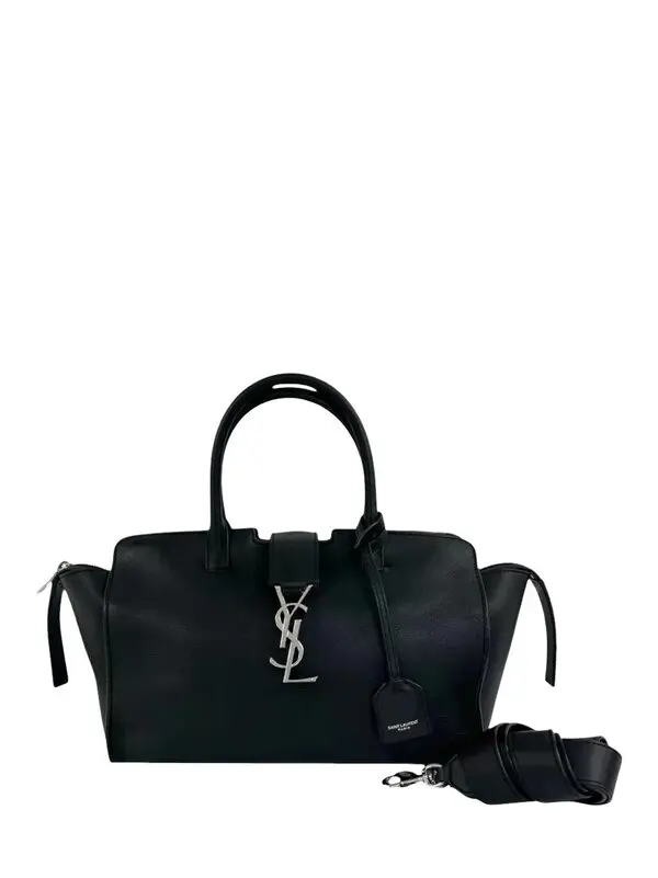 Saint Laurent 2010-2026 Baby Downtown Cabas Satchel - Black