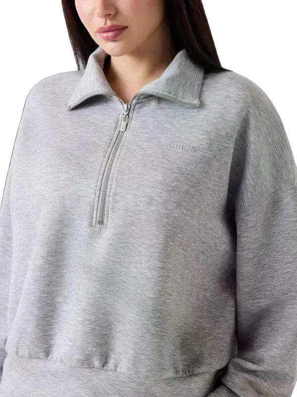 Guess Half-zip Sweatshirt - Grey