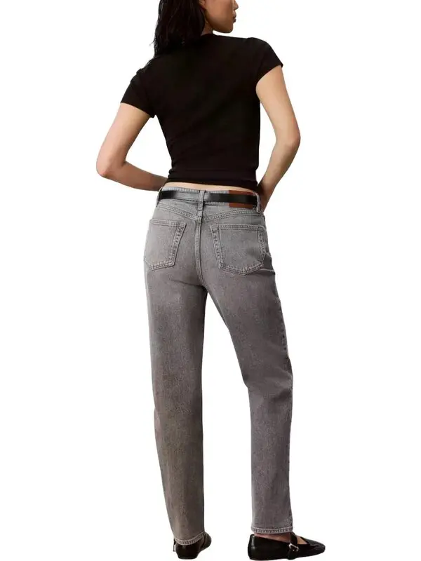 Calvin Klein Straight-leg Jeans - Grey