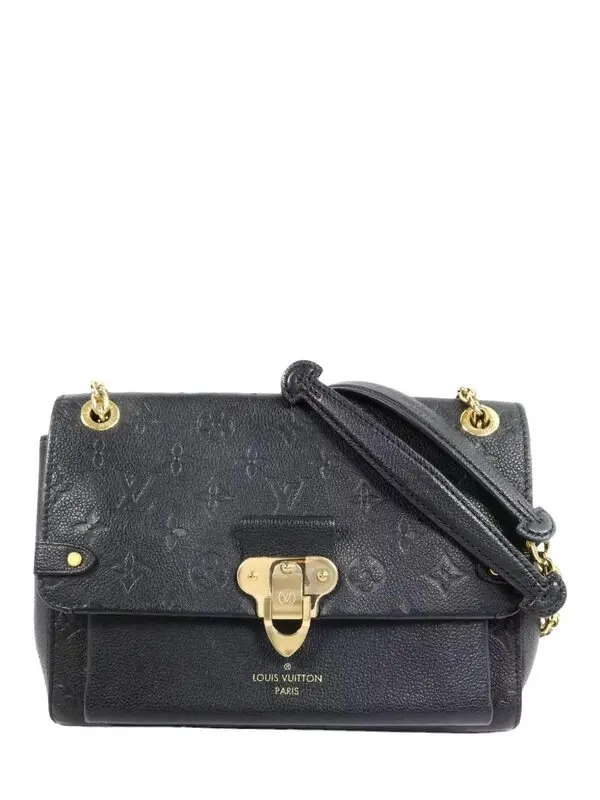 LOUIS VUITTON Vavin Pm Monogram Empreinte Shoulder Bag - Black