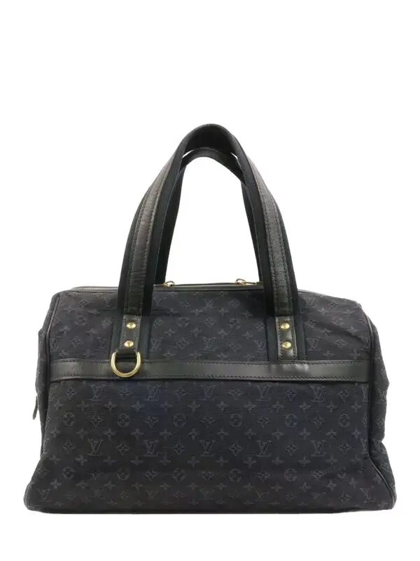 LOUIS VUITTON Mini Gm Josephine Monogram Lin Tote Bag - Blue