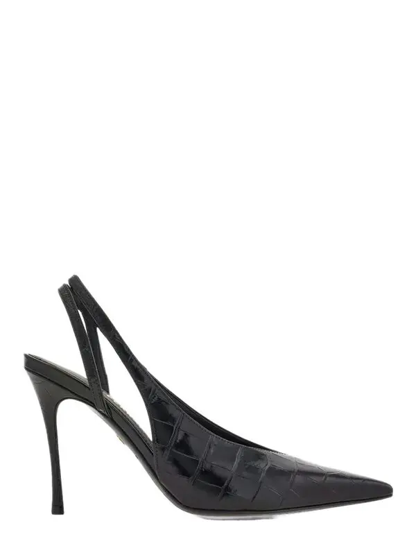 FERRAGAMO Stiletto Slingback - Black