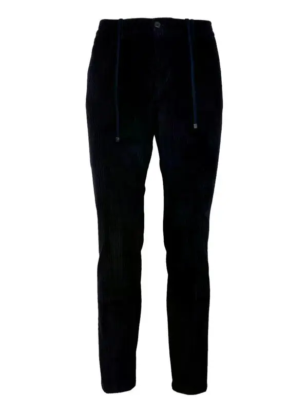 CRUNA Corduroy Drawstring Trousers - Blue