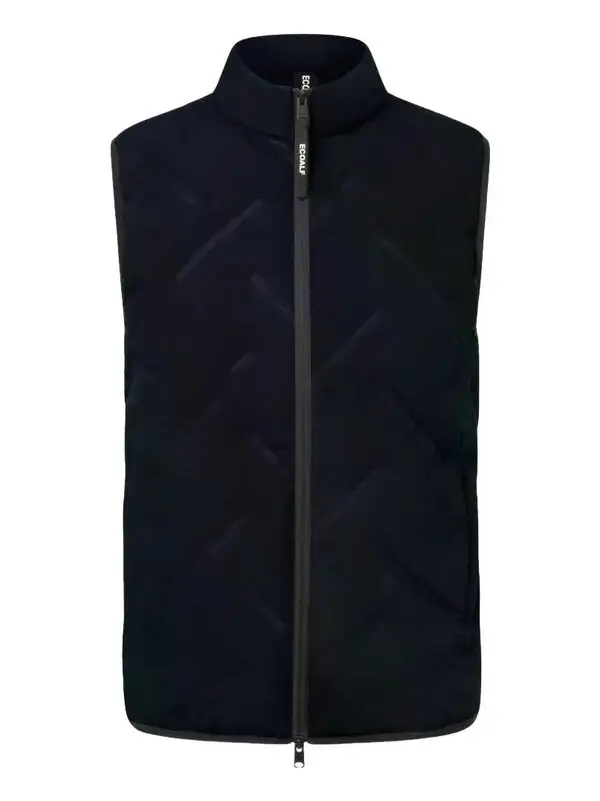 ECOALF Quilted Gilet - Blue