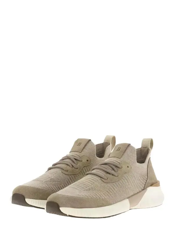 Boggi Milano Willow Trainers In Wool Blend - Neutrals