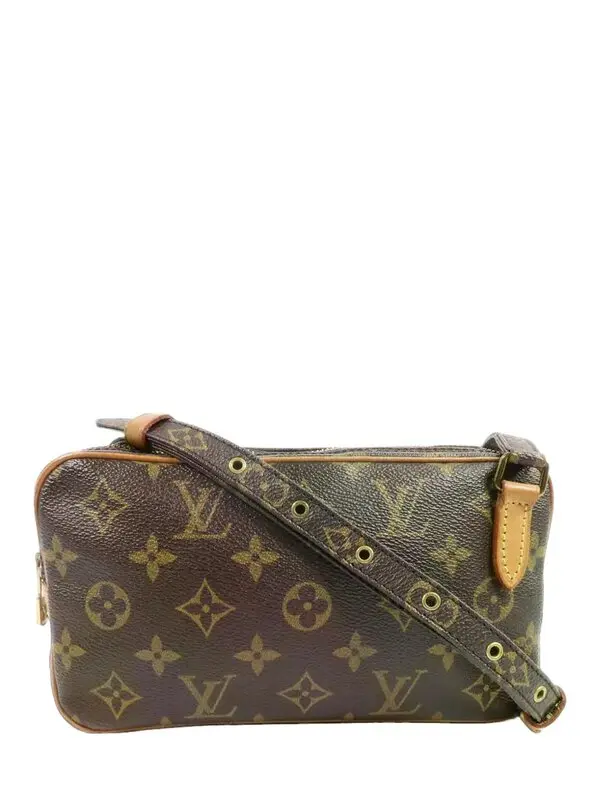 LOUIS VUITTON Marly Bandoulière Monogram Cross Body Bag - Brown