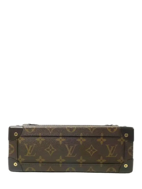 LOUIS VUITTON Monogram Chess Soft Trunk Shoulder Bag - Brown