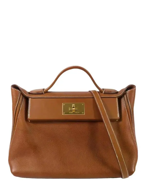 Hermès 2022 24/24 Shoulder Bag - Brown