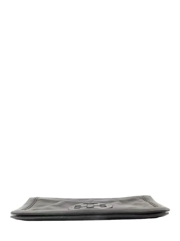 Tory Burch Logo Shoulder Bag - Black