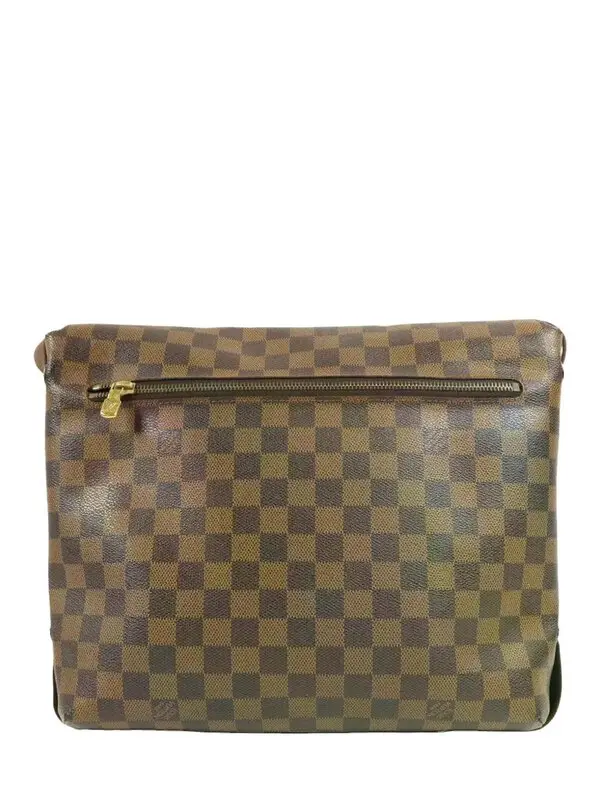 LOUIS VUITTON Mm Brooklyn Damier Messenger Bag - Brown