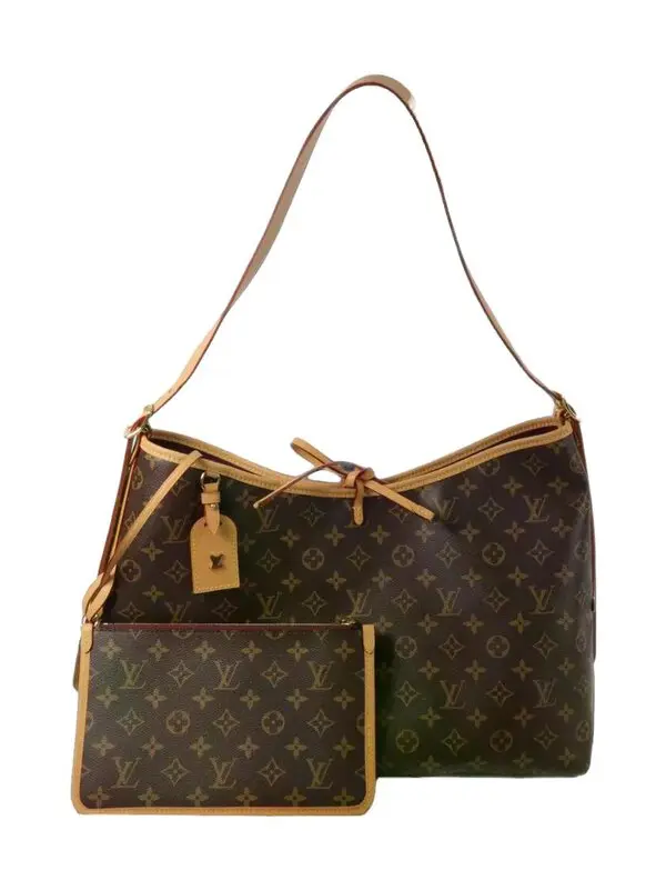 LOUIS VUITTON Mm Monogram Carry All Tote Bag - Brown