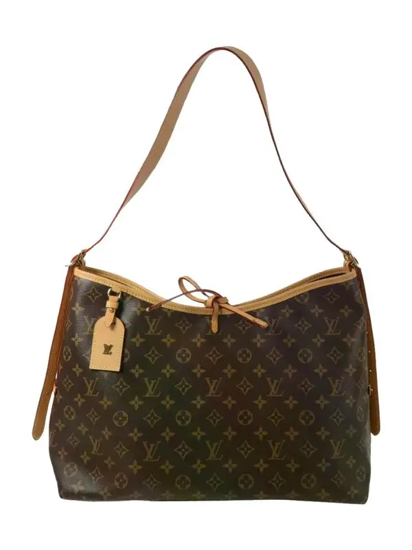 LOUIS VUITTON Mm Monogram Carry All Tote Bag - Brown