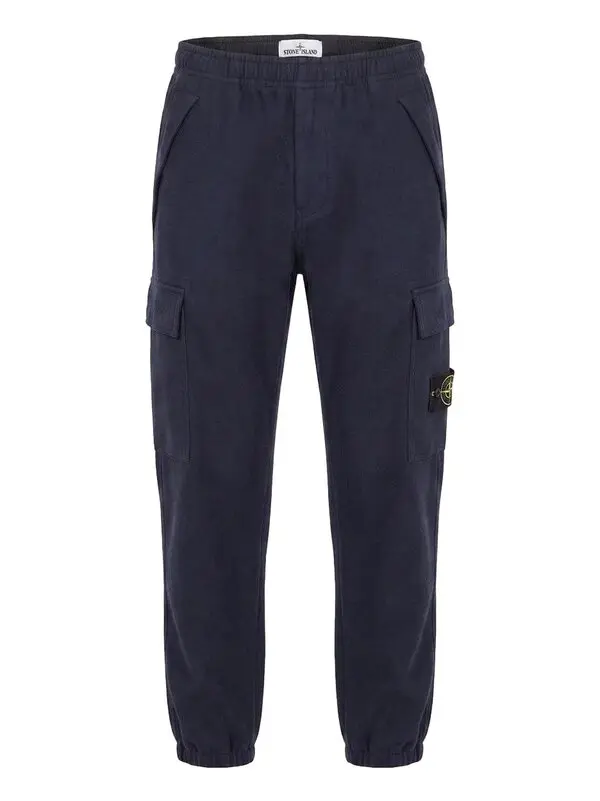 Stone Island Wool Nylon Flannel-tc Pants - Multicolor
