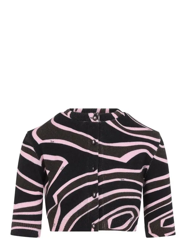 Emilio Pucci Cropped Cardigan - Multicolor