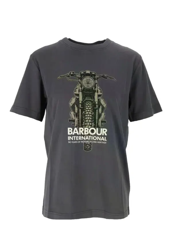 Barbour Causey Graphic-print T-shirt - Grey