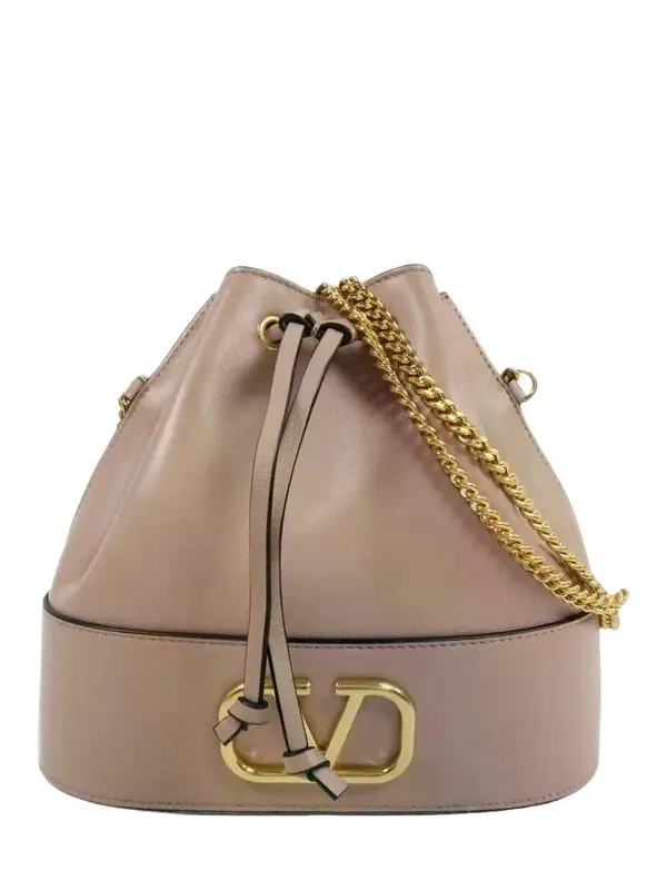 Valentino Garavani Vlogo Signature Bucket Bag - Neutrals