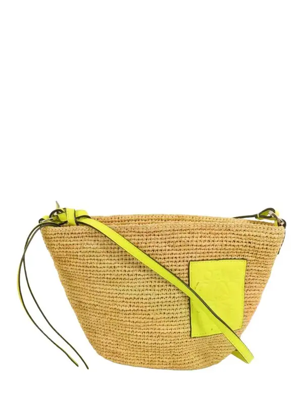 Loewe Slit Pochette Shoulder Bag - Neutrals