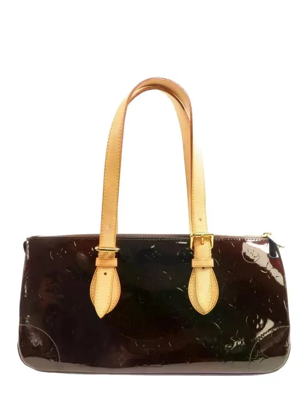 LOUIS VUITTON Rosewood Avenue Vernis Shoulder Bag - Brown