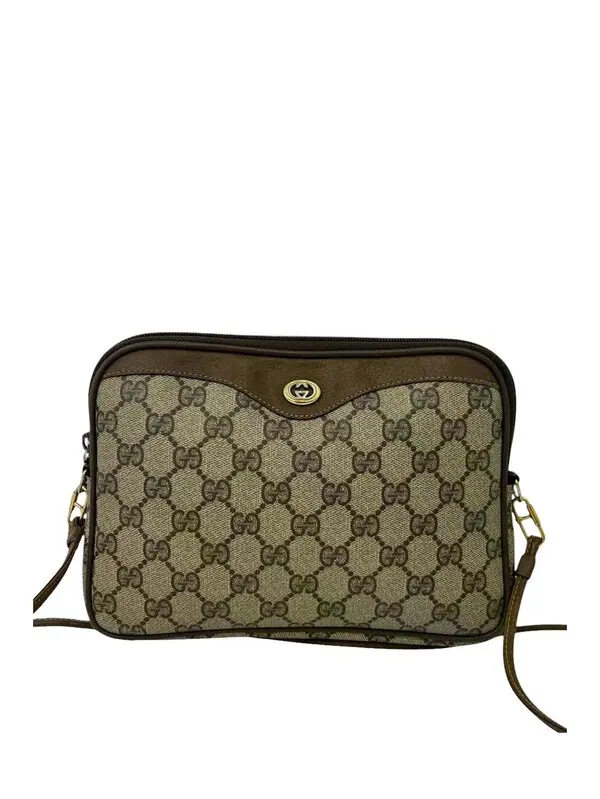 Gucci 1980-1990 Gg Supreme Crossbody Bag - Neutrals