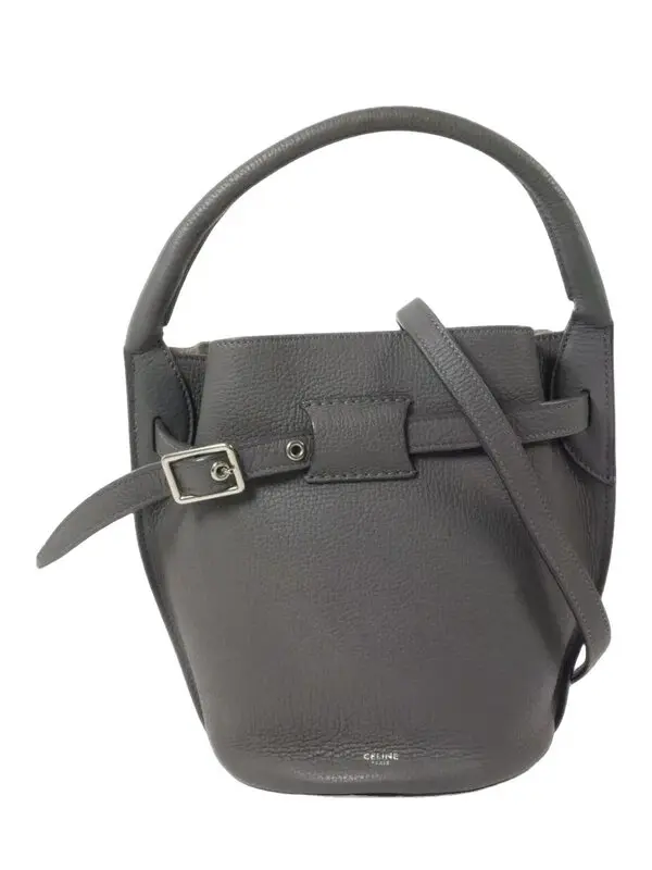 Celine Nano Big Bag Bucket Bag - Grey
