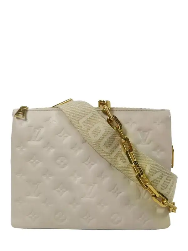 LOUIS VUITTON Pm Coussin Monogram Chain Shoulder Bag - Neutrals