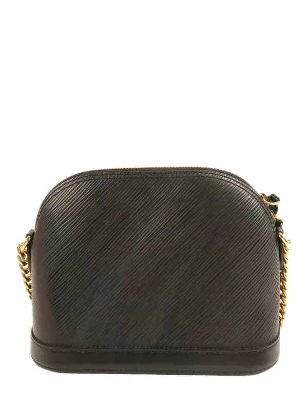 LOUIS VUITTON Mini Epi Alma Shoulder Bag - Black