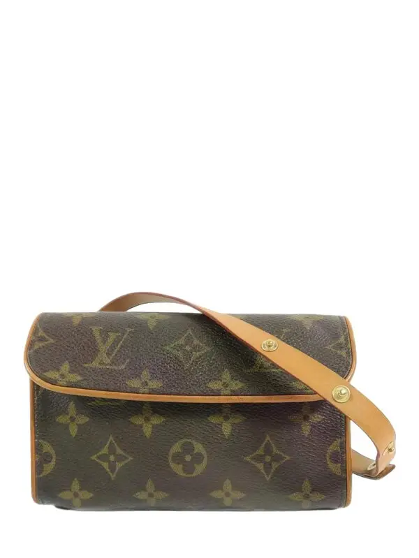 LOUIS VUITTON Monogram Florentine Belt Bag - Brown