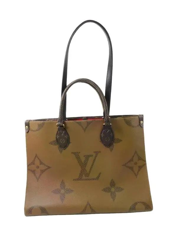 LOUIS VUITTON Mm Giant On The Go Monogram Tote Bag - Brown