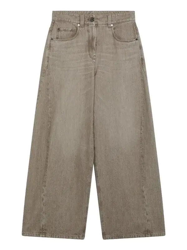 Brunello Cucinelli Denim Pants - Multicolor