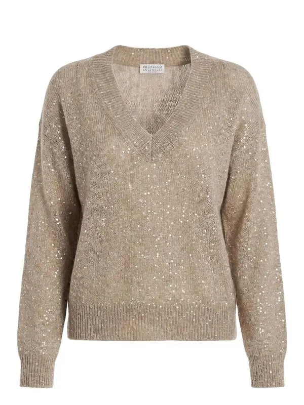 Brunello Cucinelli Dazzling Texture Sweater - Multicolor