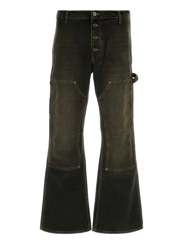 Off-White Black Denim Jeans - Multicolor