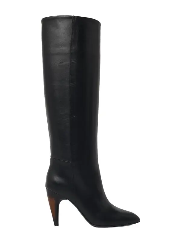 Isabel Marant Étoile Jany' Leather Boots - Black