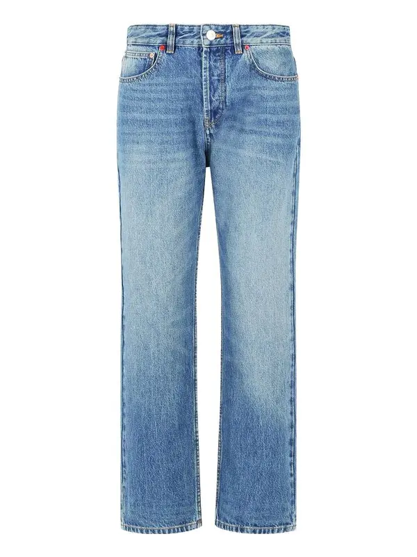 Isabel Marant Étoile Daya' Cotton Jeans - Blue