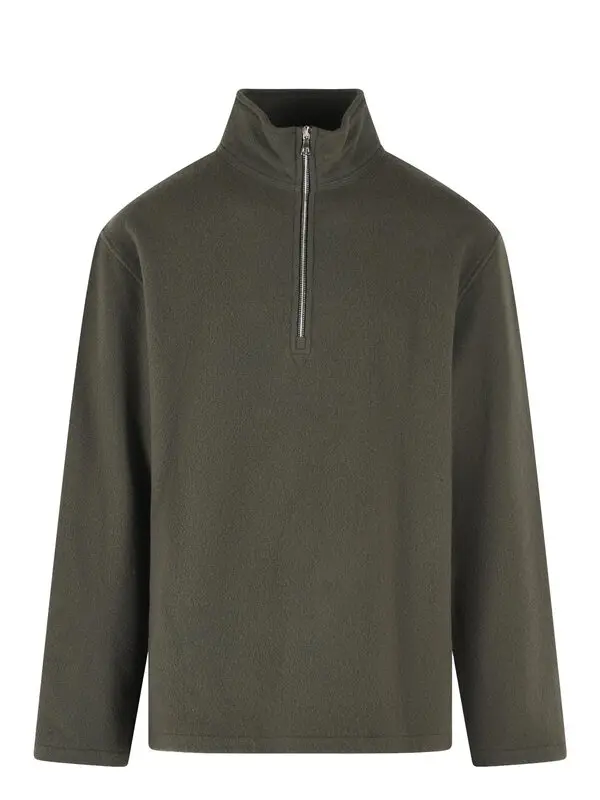 RIER Mole Wool Polo Shirt - Brown