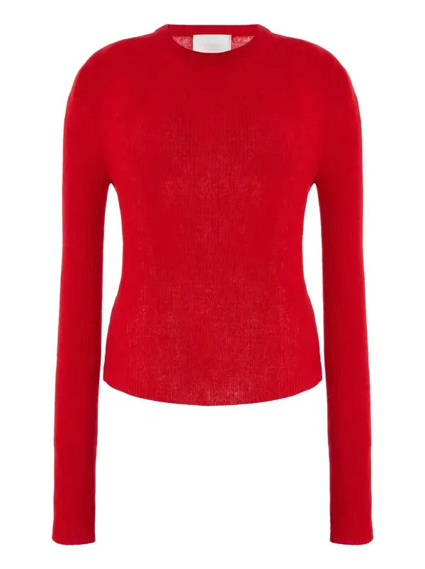 Citizens Of Humanity Alessia Wool-cashmere Sweater - Red