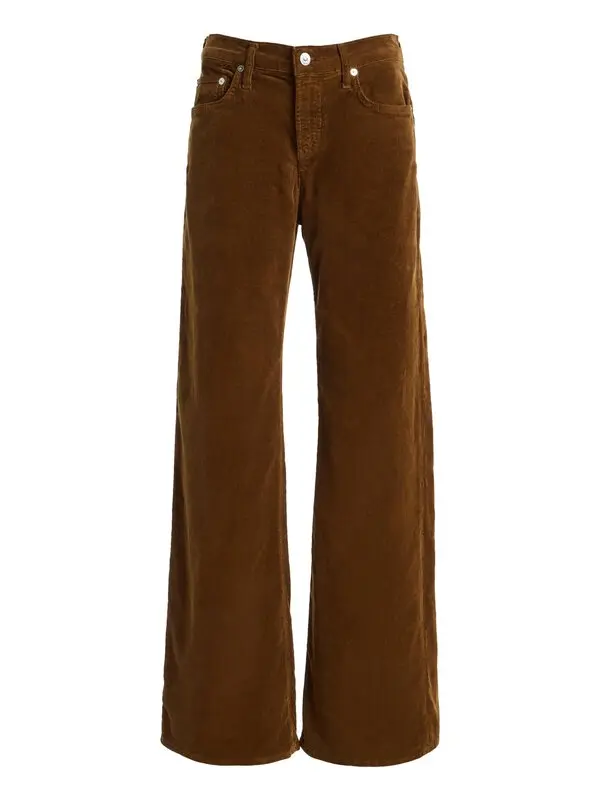 Citizens Of Humanity Nora Corduroy Trousers - Brown
