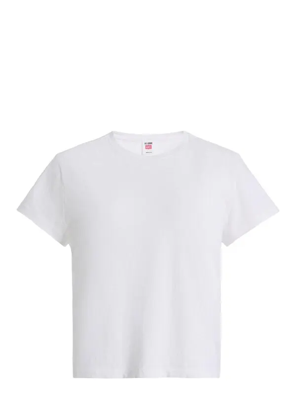 RE/DONE 1950s Boxy Cotton T-shirt - White