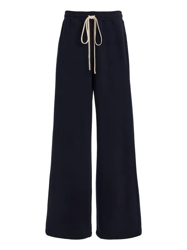 TWP Cotton Pj Pants - Navy