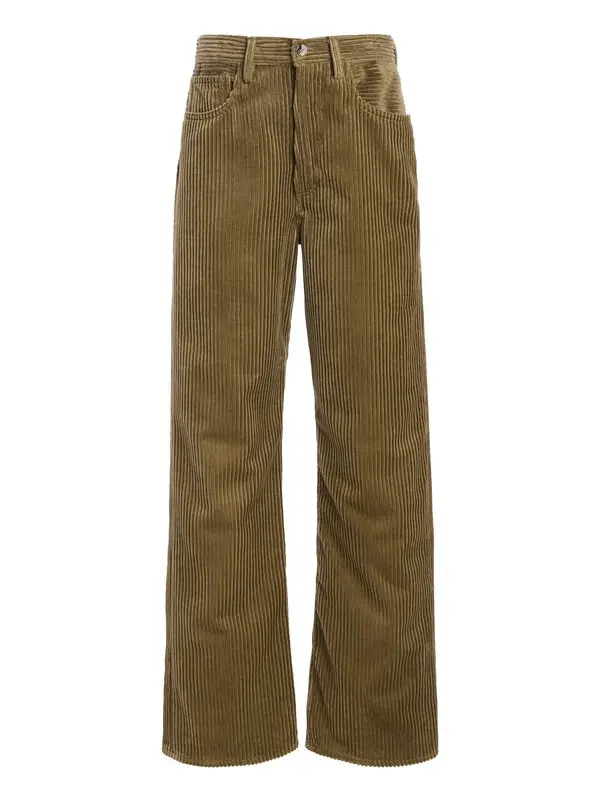 AGOLDE Vintage Loose Corduroy Wide-leg Pants - Brown