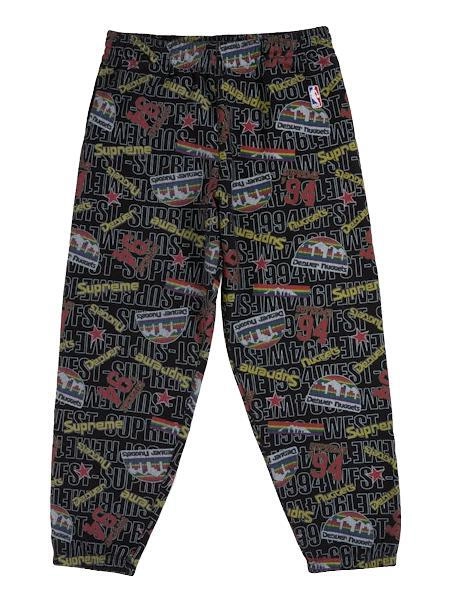Supreme Mitchell & Ness Teams Sweatpant - Black